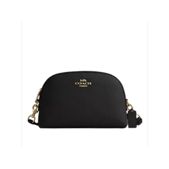 Coach | Bags | Coach Madi Black Goldtone Zip Xgrain Leather Crossbody ...